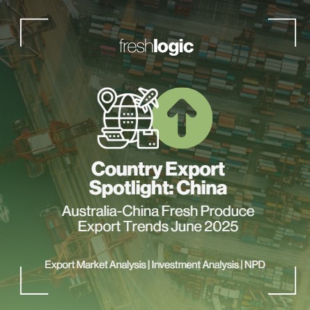 Australia's Top Fresh Produce Exports to China 2025