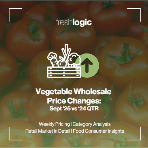 Vegetable Price Changes Australia | Sept 2025 vs Sept 24 QTR